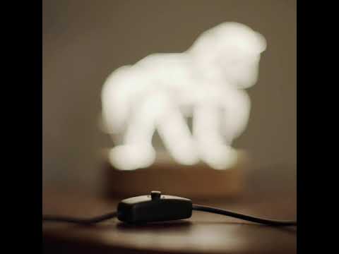 3D Illusion Horse Lamp - Luminology, lighting solutions UK.